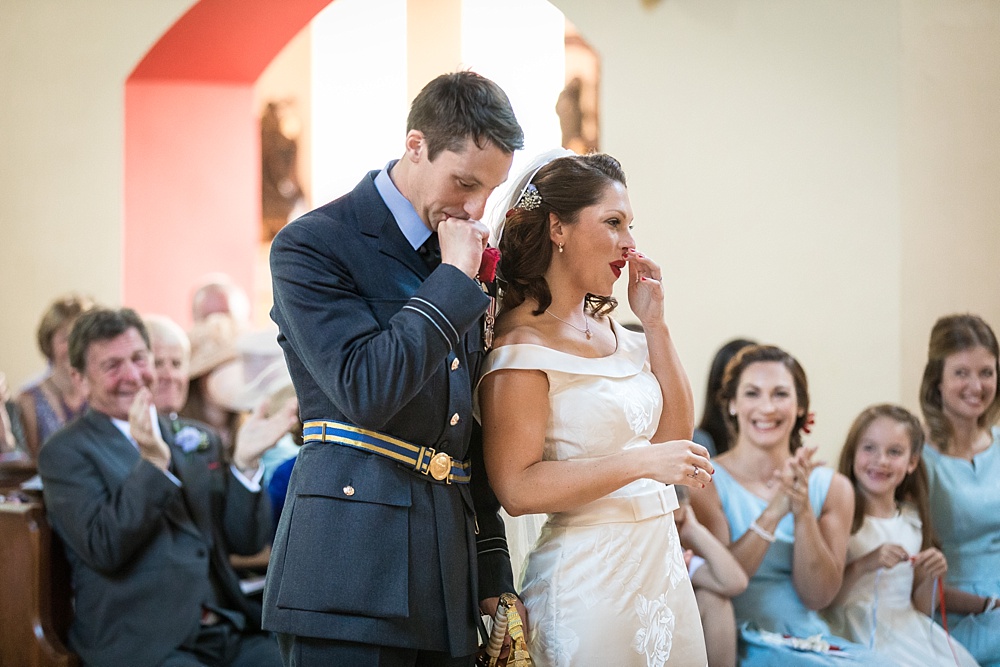 RAF military wedding in Hampshire ~ Martin Bell photography