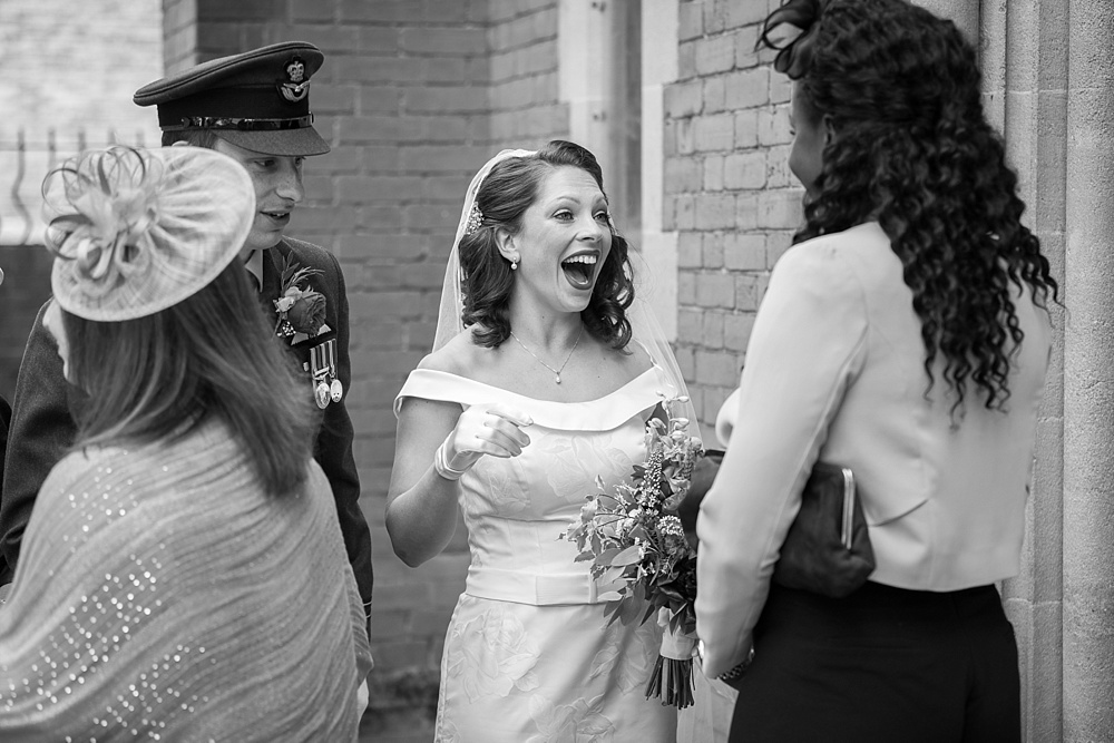 RAF military wedding in Hampshire ~ Martin Bell photography
