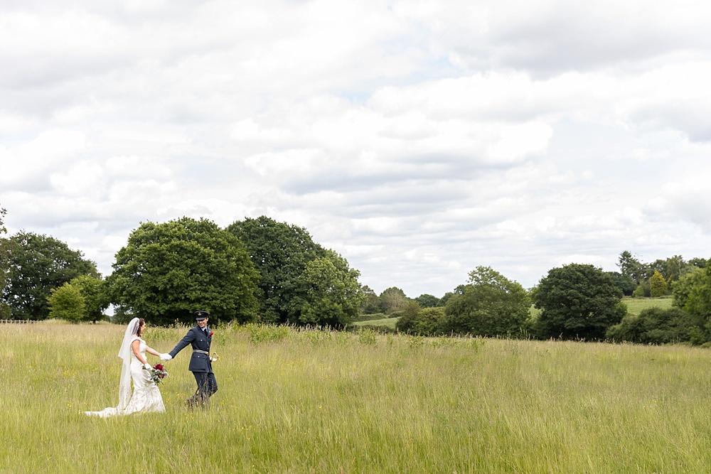 RAF military wedding in Hampshire ~ Martin Bell photography