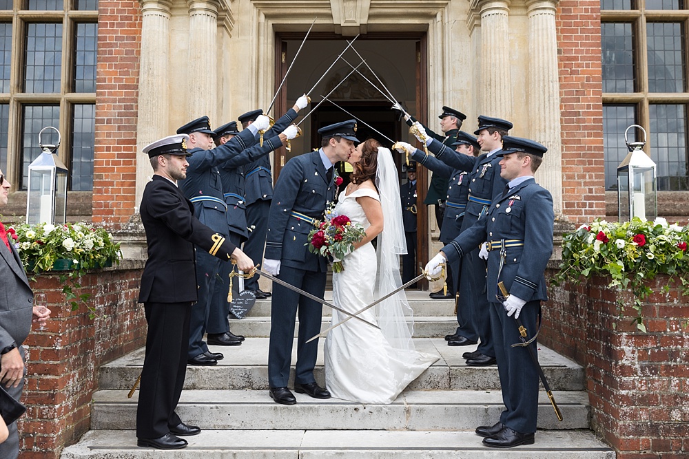 RAF military wedding in Hampshire ~ Martin Bell photography