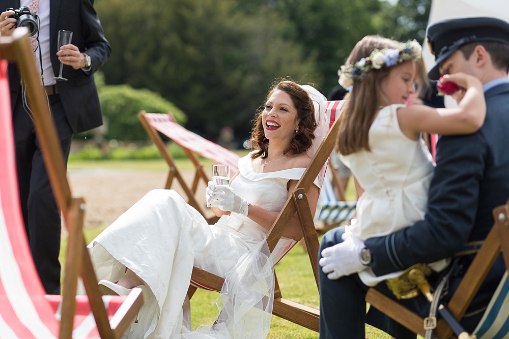 RAF military wedding in Hampshire ~ Martin Bell photography