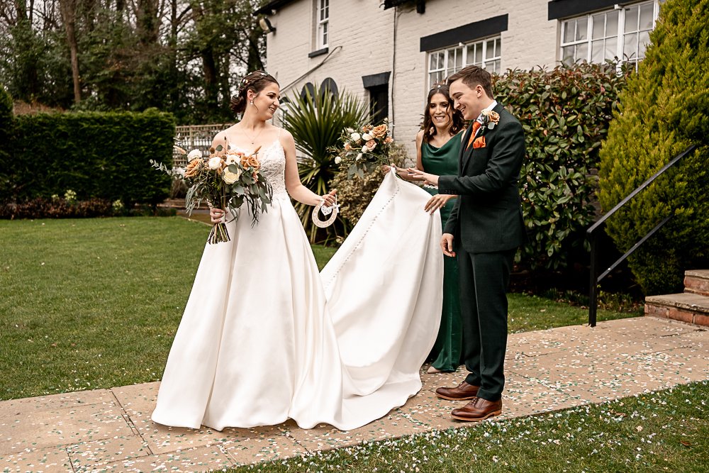 Burley Manor Winter wedding ~ Emma & Ben