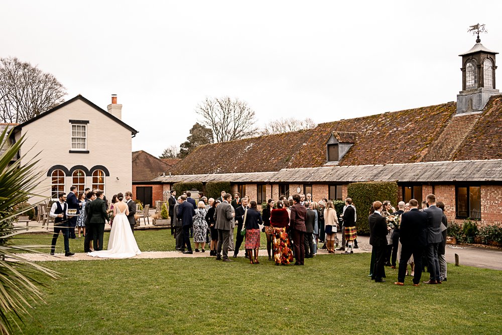 Burley Manor Winter wedding ~ Emma & Ben